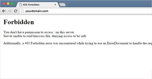 How To Fix 403 Forbidden Error In Your WordPress Site Tech Web Space